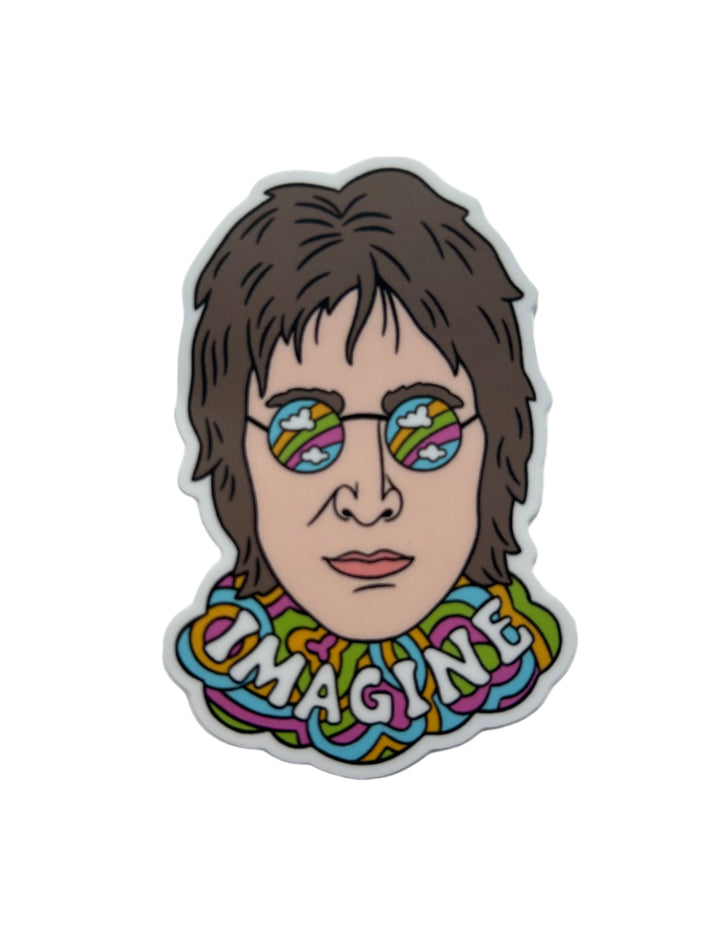 John Lennon "Imagine" Sticker – THE CHURCH STUDIO